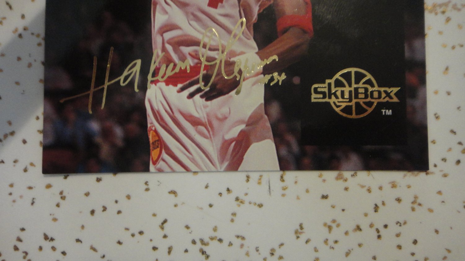 1994-95 Skybox Hakeem Olajuwon Houston Rockets oversize NNO Card