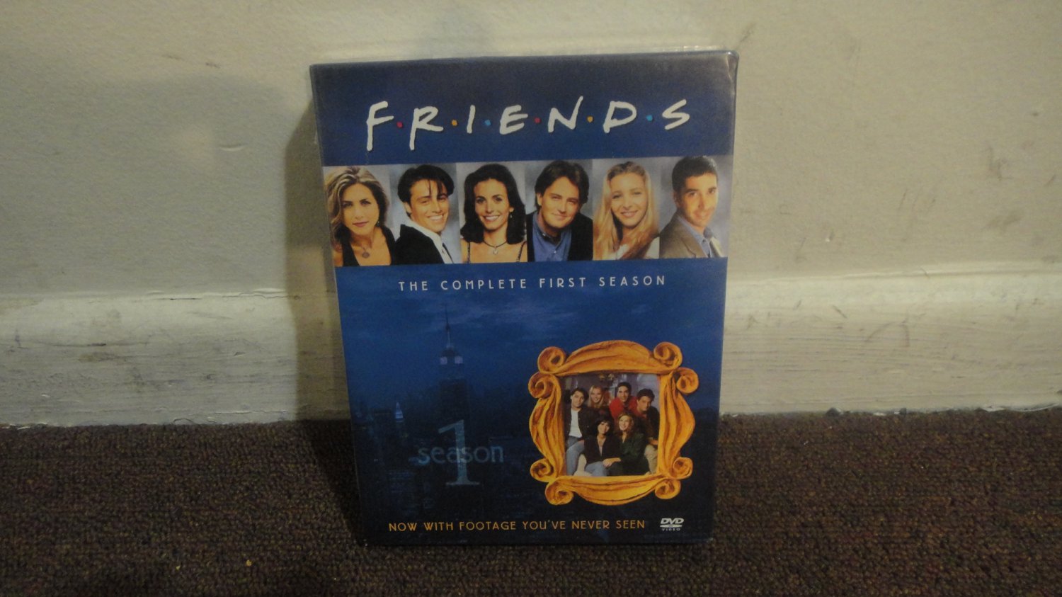Friends - TV show on DVD The Complete 1st, First Season, 4-disc set ...