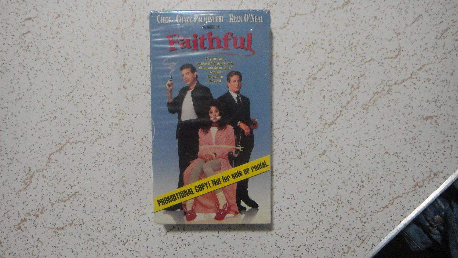 Faithful - New VHS movie, Promotional Copy...this tape is sealed.LooK!