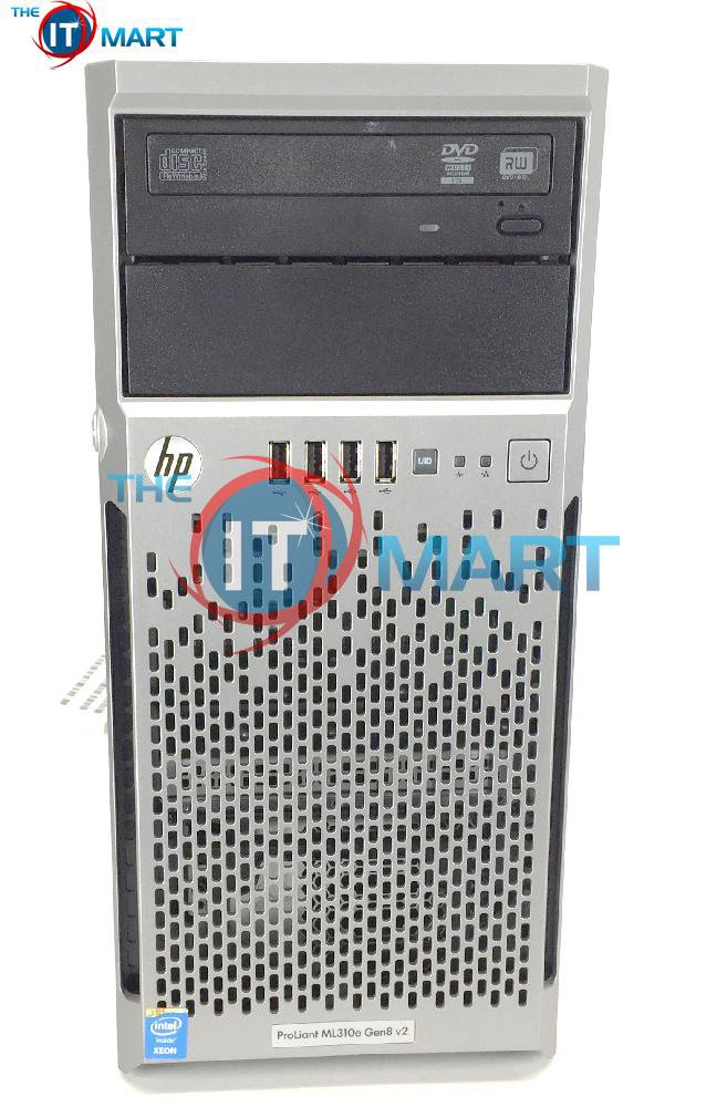 HP PROLIANT ML310e GEN8 TOWER SERVER NO MEM CTO BAREBONE w/ HEAT SINK ...