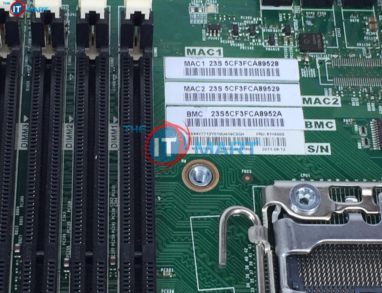 81Y6005 IBM IDATAPLEX DX360 M3 SERVER SYSTEM BOARD WITH TRAY CHASSIS