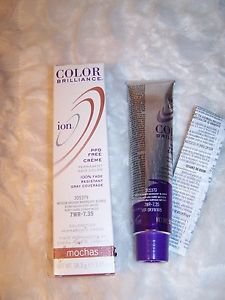 Ion Color Brilliance Permanent Hair Color Medium Golden Mahogany Blonde ...