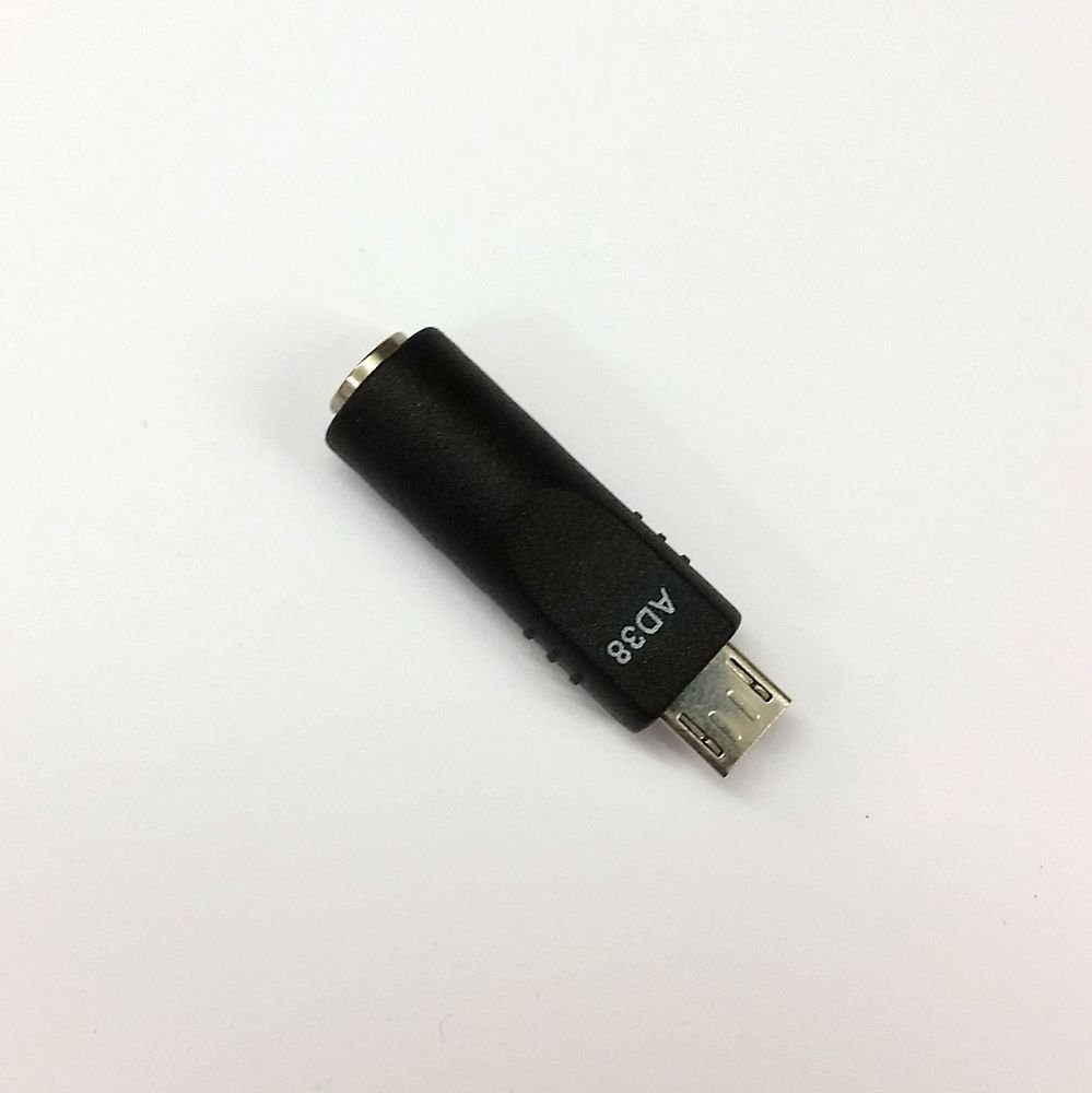 DC 3.5MM x 1.35MM FEMALE to MICRO USB ADAPTER 5V SMARTPHONE ANDROID TABLET
