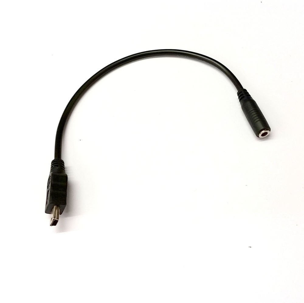 DC 3.5MM x 1.35MM FEMALE to MINI USB POWER ADAPTER CABLE