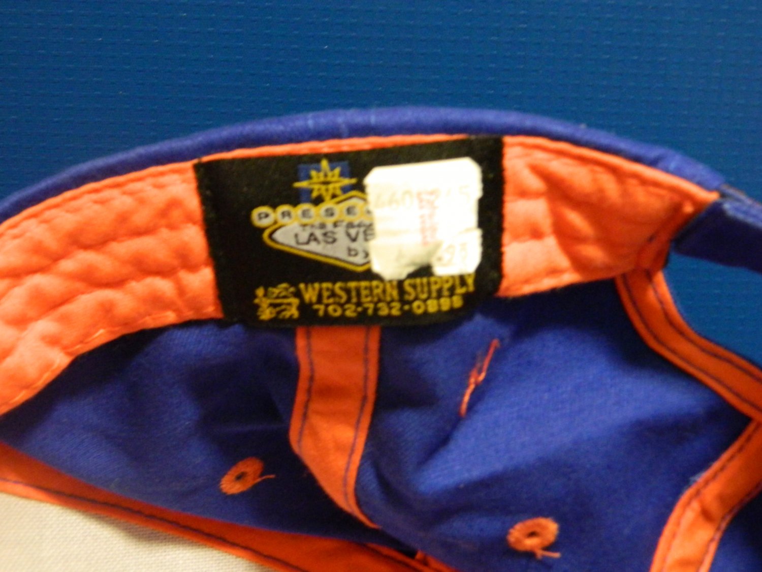 LAS VEGAS Nevada Baseball HAT / Cap Blue