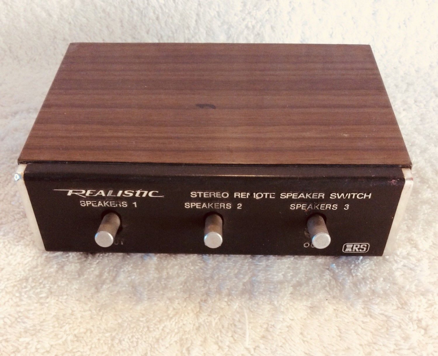 Vintage Realistic Stereo Remote Speaker Switch 40-125A