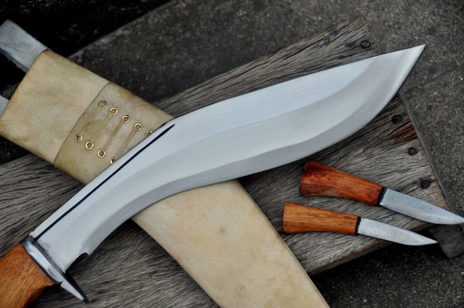 11"Blade Gripper Guard Afghan kukri-Gurkha knife,khukuri,Military knife ...