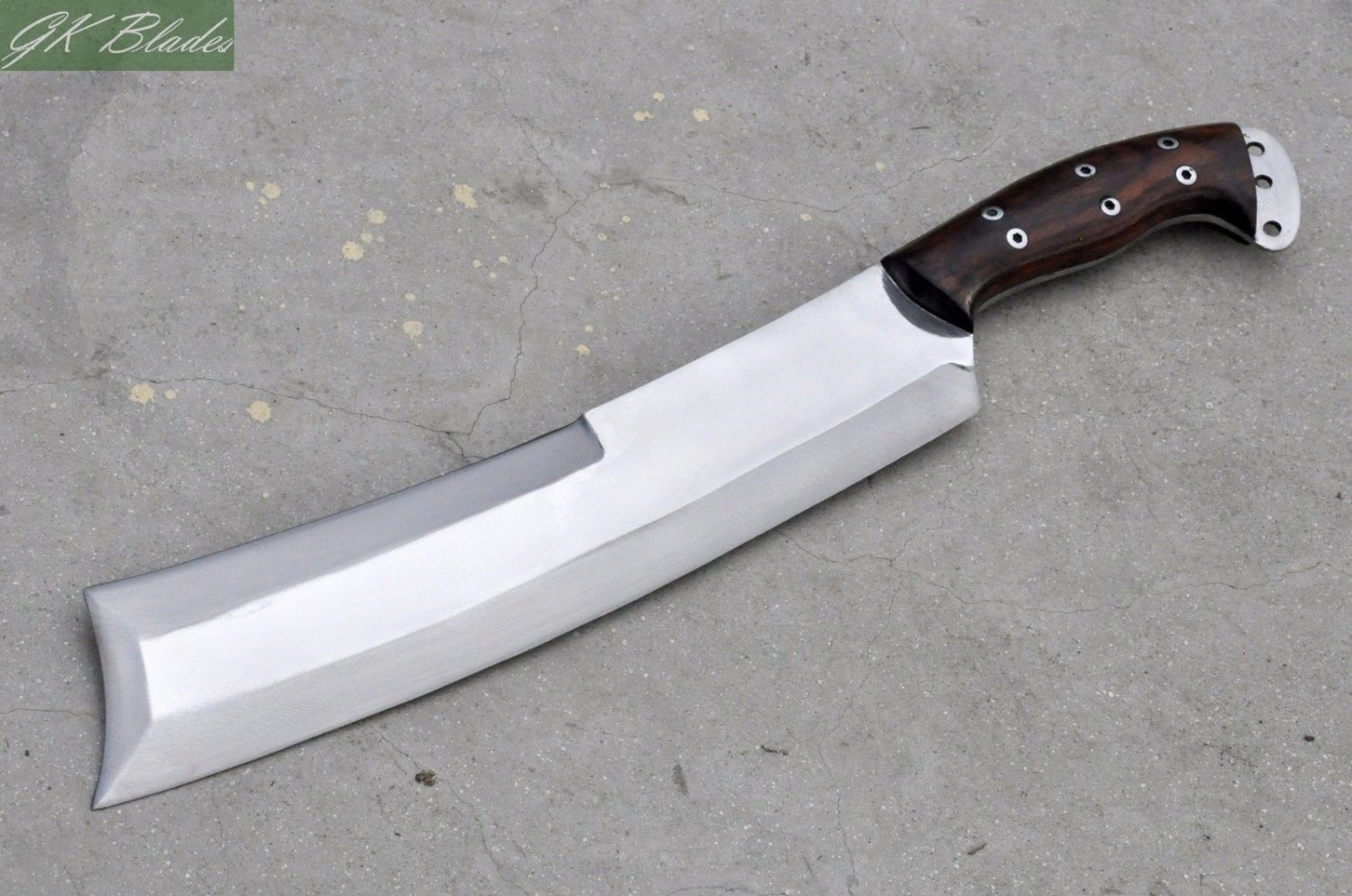 16"JUNGLE Cleaver MACHETE -kukri,khukuri,handmade knife,heavy duty ...