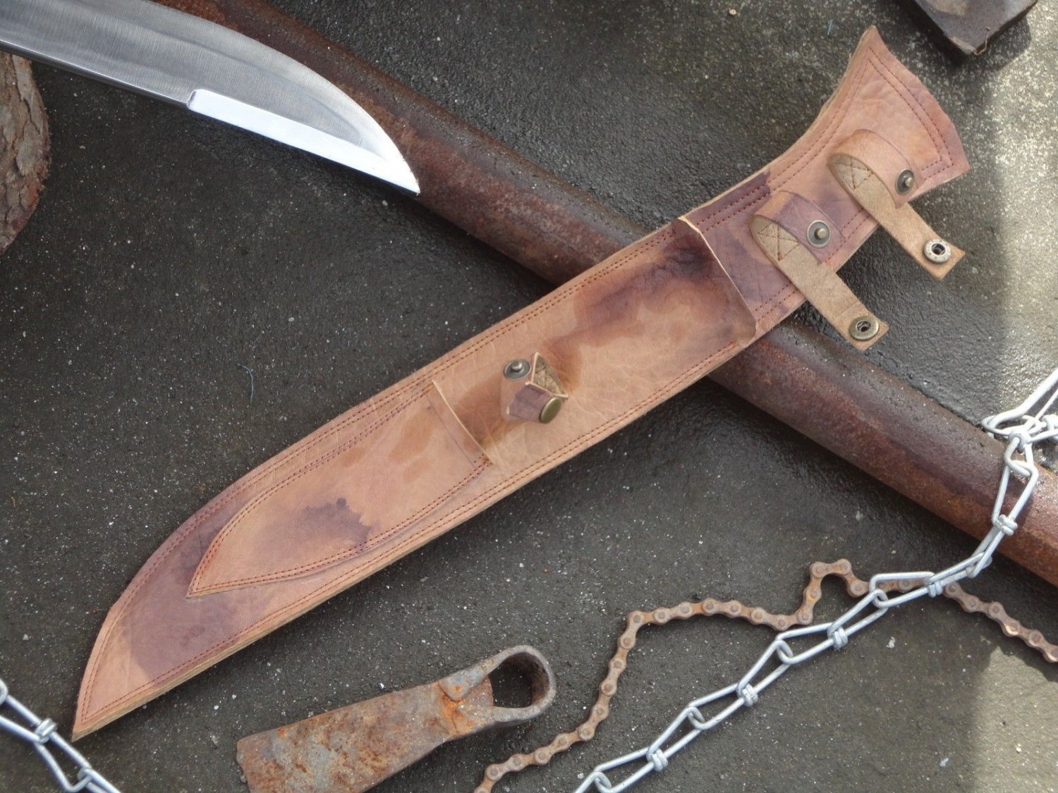 14"Blade Everest Chhuri-kukri,khukuri,machete,sword,Real working knife ...