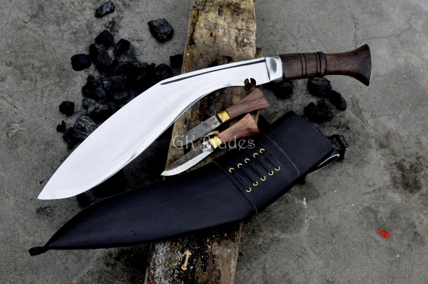 12"Blade WWII kukri-khukuri-gurkha knife-military knife-knives-kukri ...
