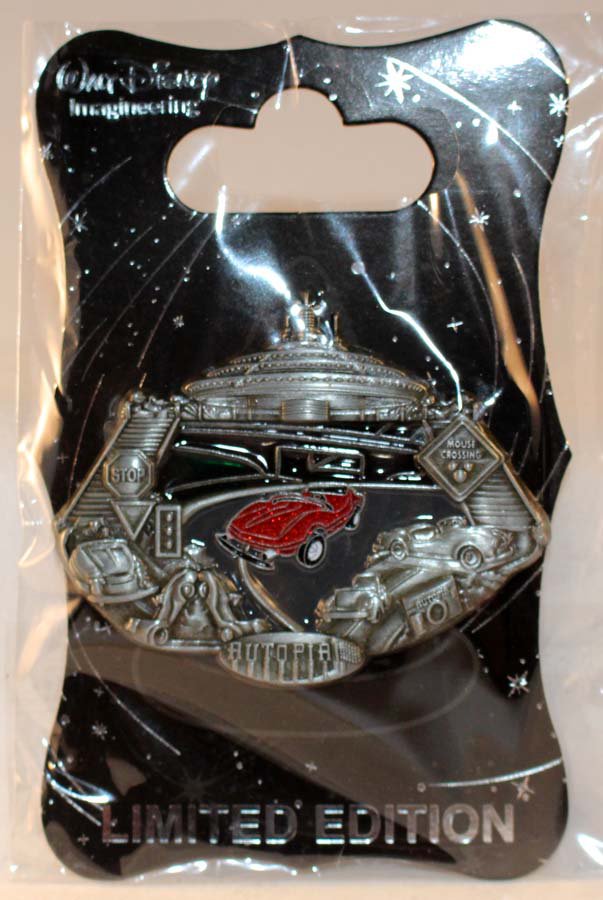 Walt Disney Imagineering WDI Disneyland Attractions Ornate Border Pin ...