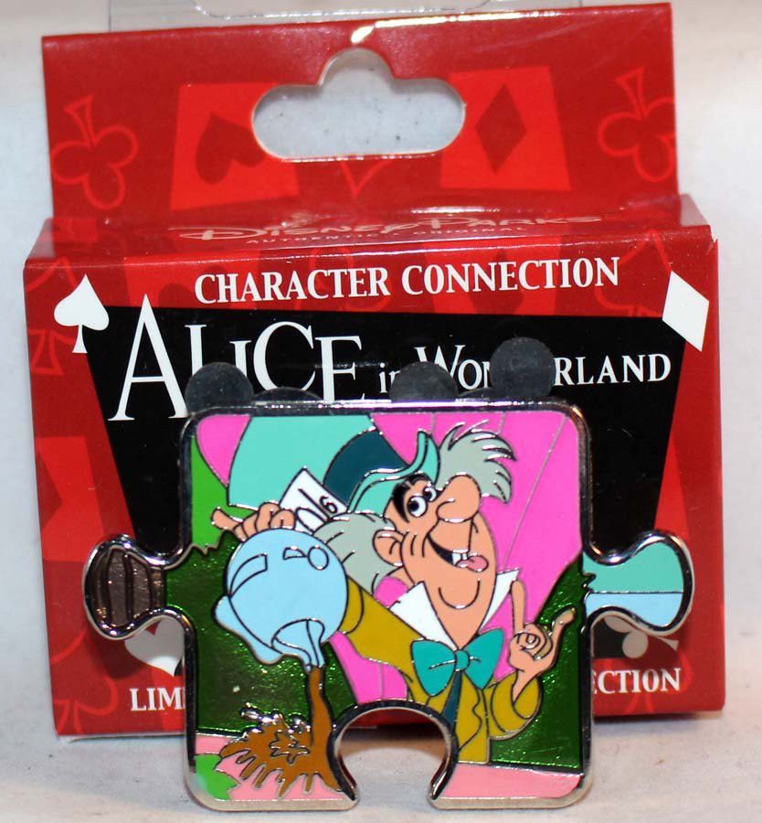 Disney Character Connection Alice in Wonderland Puzzle Piece Mystery ...