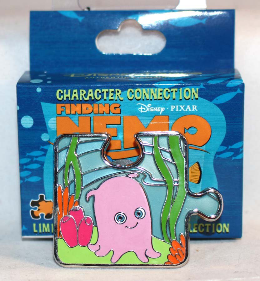 Disney Character Connection Finding Nemo Puzzle Piece Mystery Pin Pearl ...