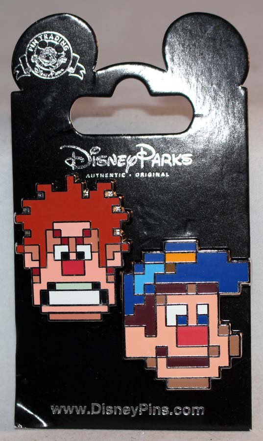 Disney Parks Wreck It Ralph and Fix It Felix 2-Pin Set