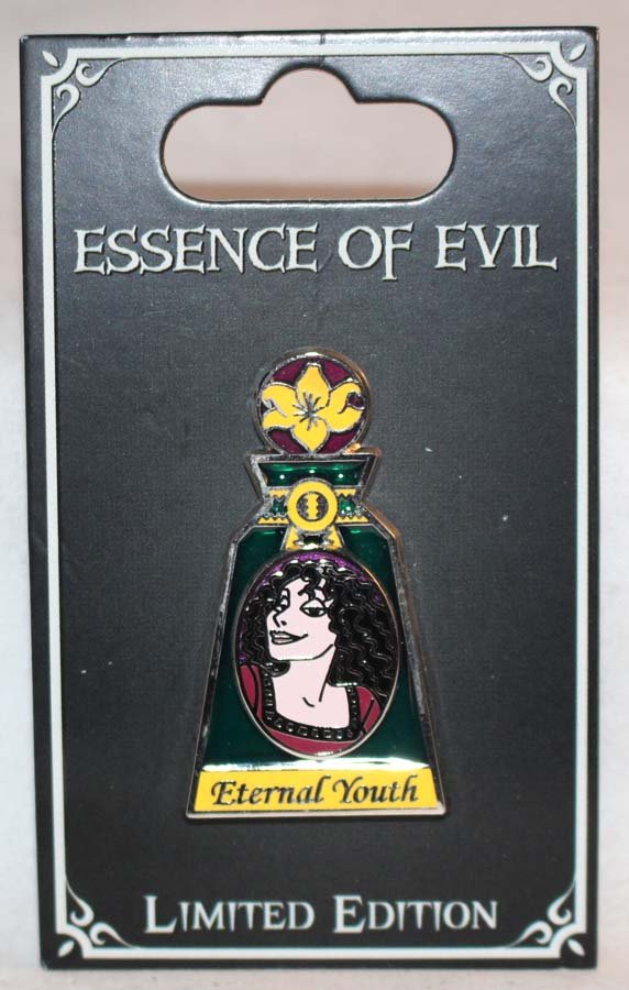 Disney Essence of Evil Perfume Bottle Pin Mother Gothel Limited Edition ...