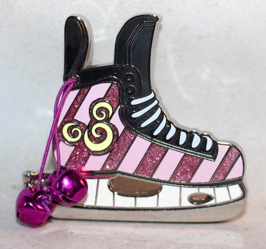 Disney Season's Greetings 2016 Cheshire Cat Ice Skating Pin with Bells ...