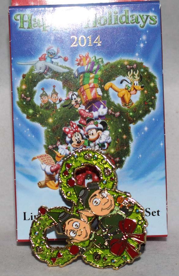 Disney Happy Holidays 2014 Wreath Mystery Collection Prep and Landing ...