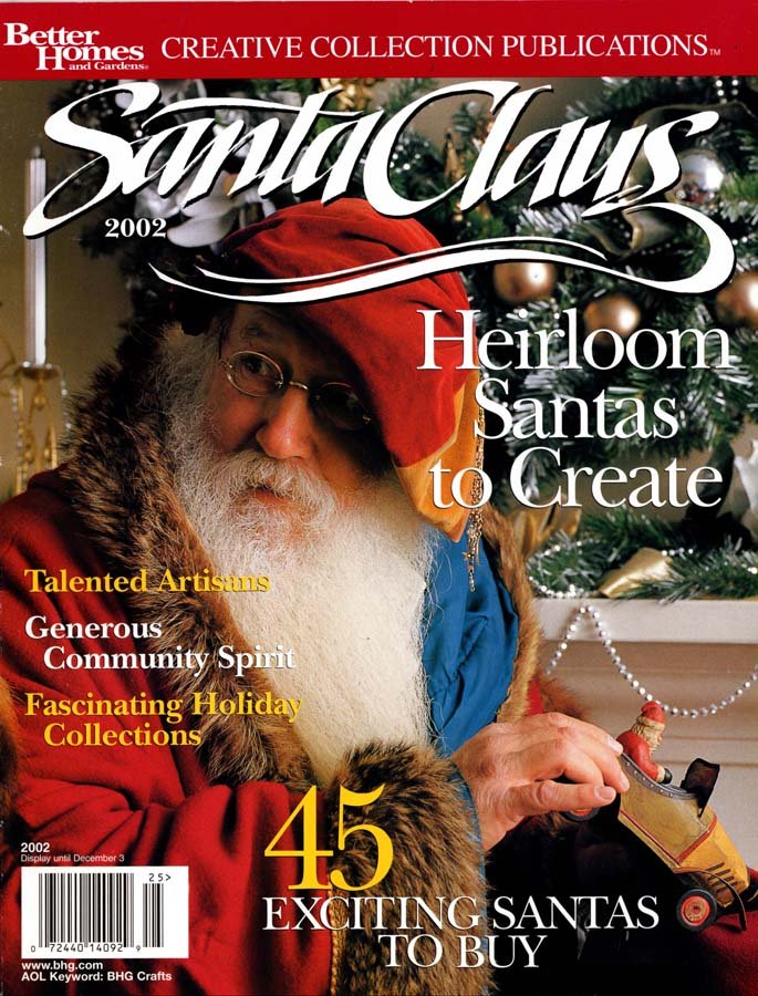 Better Homes and Gardens Santa Claus Magazine 2002 - 5 Projects Plus ...