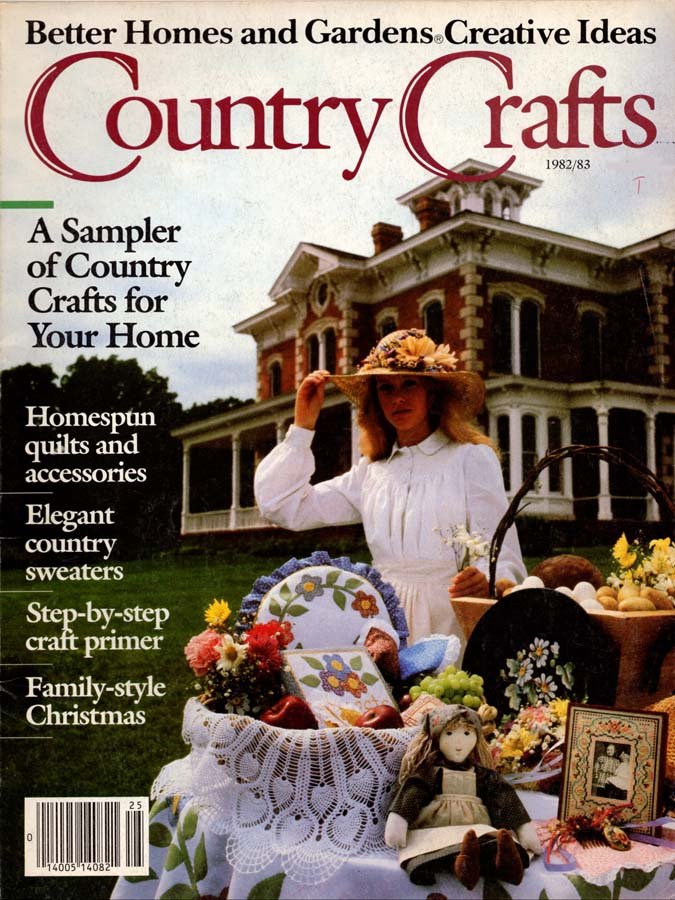 Better Homes and Gardens Country Crafts Magazine 1982-1983 - Over 50 ...