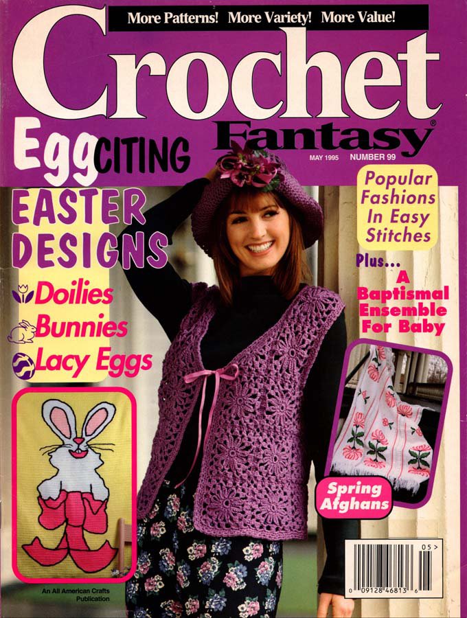 Crochet Fantasy Magazine Number 99 May 1995 - 20 Projects