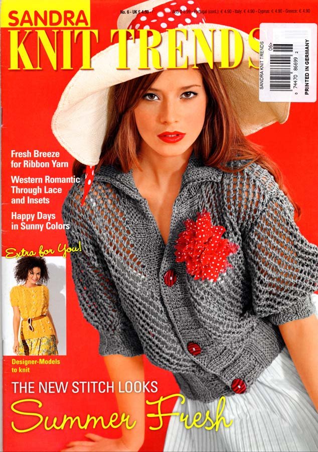 Sandra Knit Trends Magazine Number 6 Summer 2013 - 58 Couture Designs ...