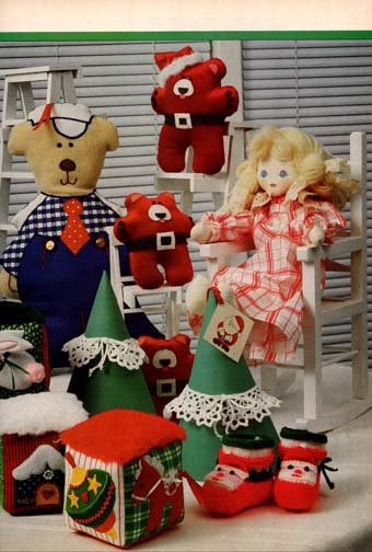 Better Homes and Gardens Holiday Crafts Magazine 1987 - 50 Projects