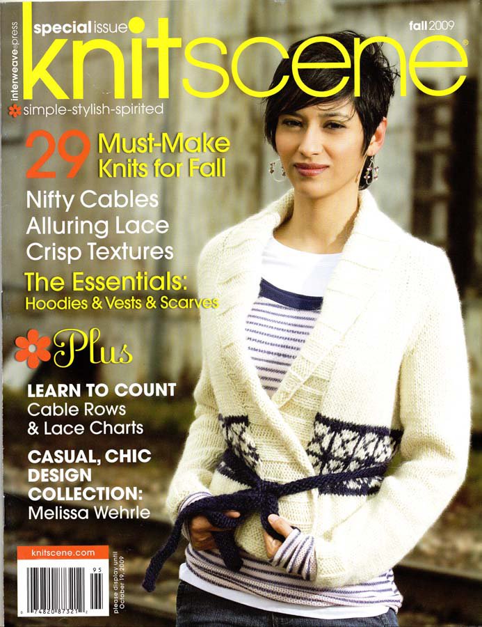 Interweave Press' Knit Scene Magazine Fall 2009 - 29 Projects