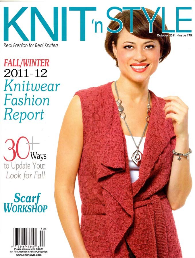 Knit 'n Style Magazine Number 175 October 2011 - 27 Projects, Designing ...
