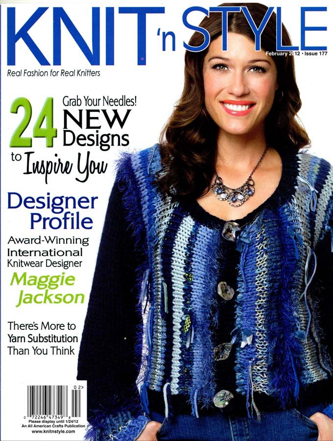 Knit 'n Style Magazine Number 177 February 2012 - 24 Projects