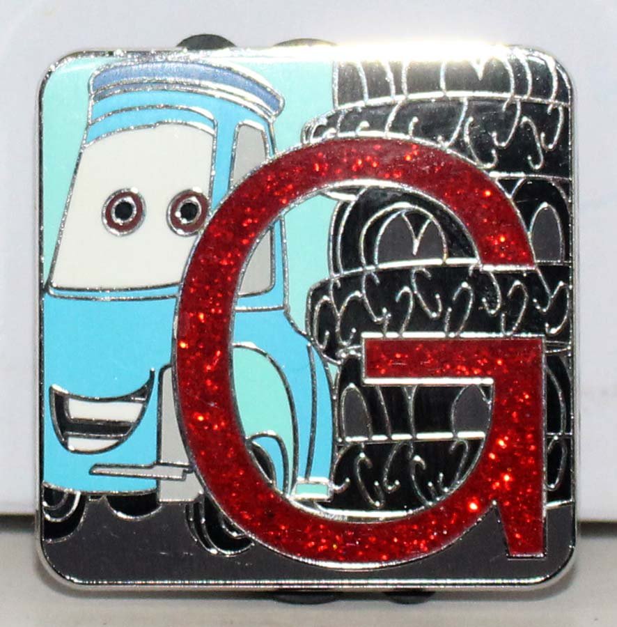 Disney Pixar Alphabet Mystery Pin G is for Guido Chaser Limited Edition 400