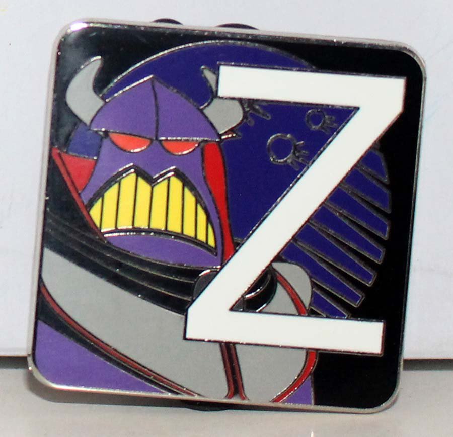 Disney Pixar Alphabet Mystery Pin Z is for Emperor Zurg Limited Release