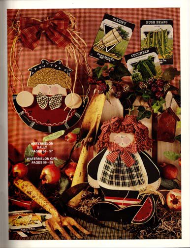 Huckleberry Friends Booklet 1997 - 25 Designs to Make from Wood and Paint