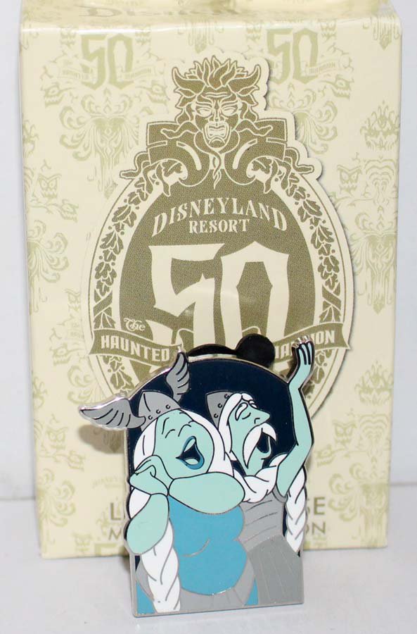 Disneyland Resort Haunted Mansion 50th Anniversary Mystery Pin Opera ...