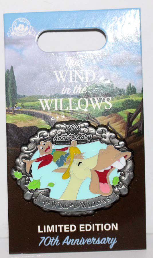 Disney Wind in the Willows 70th Anniversary Pin Toad and Cyril Limited ...