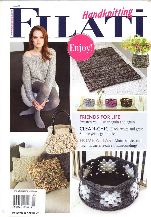 Filati Hand Knitting Magazine Number 50 - 77 Designs to Knit from Germany