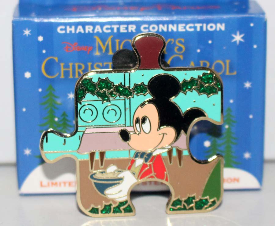 Disney Character Connection Mickey's Christmas Carol Mystery Pin Bob ...
