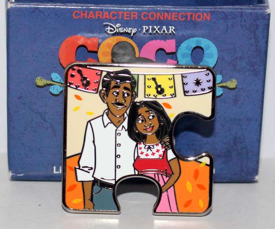 Disney Character Connection Coco Mystery Pin Luisa and Enrique Rivera ...