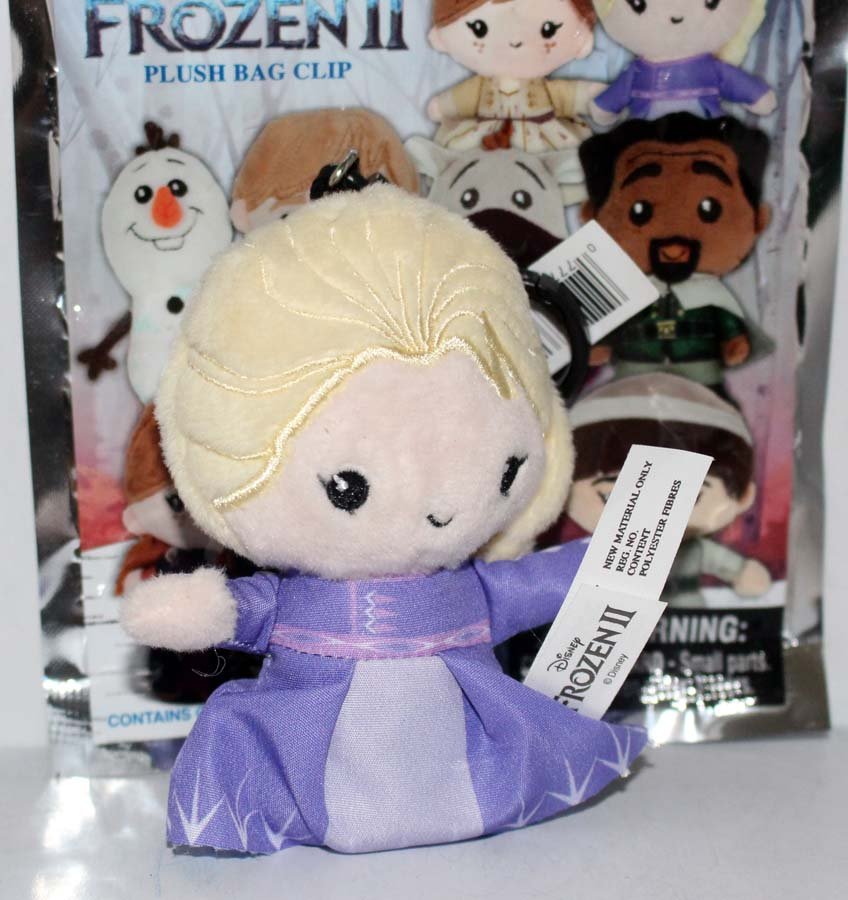 Disney Frozen II Plush Bag Clip Elsa
