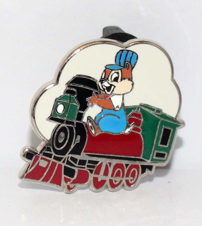 Disney Train Conductor Mystery Pin Collection Chipmunk Chip Limited Release