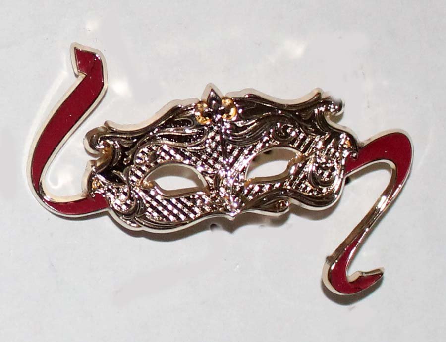 Disney Store D23 Expo 2019 Midnight Masquerade Prince Edward Mask Pin ...