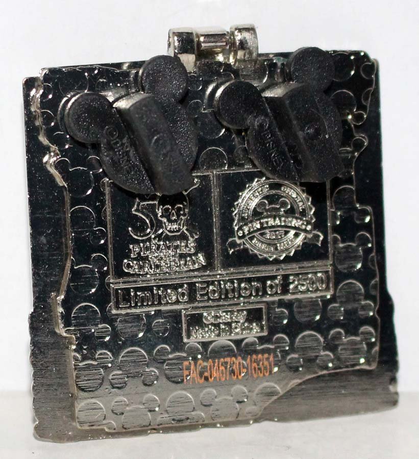Disneyland Resort Pirates of the Caribbean 50th Anniversary Green Gem ...