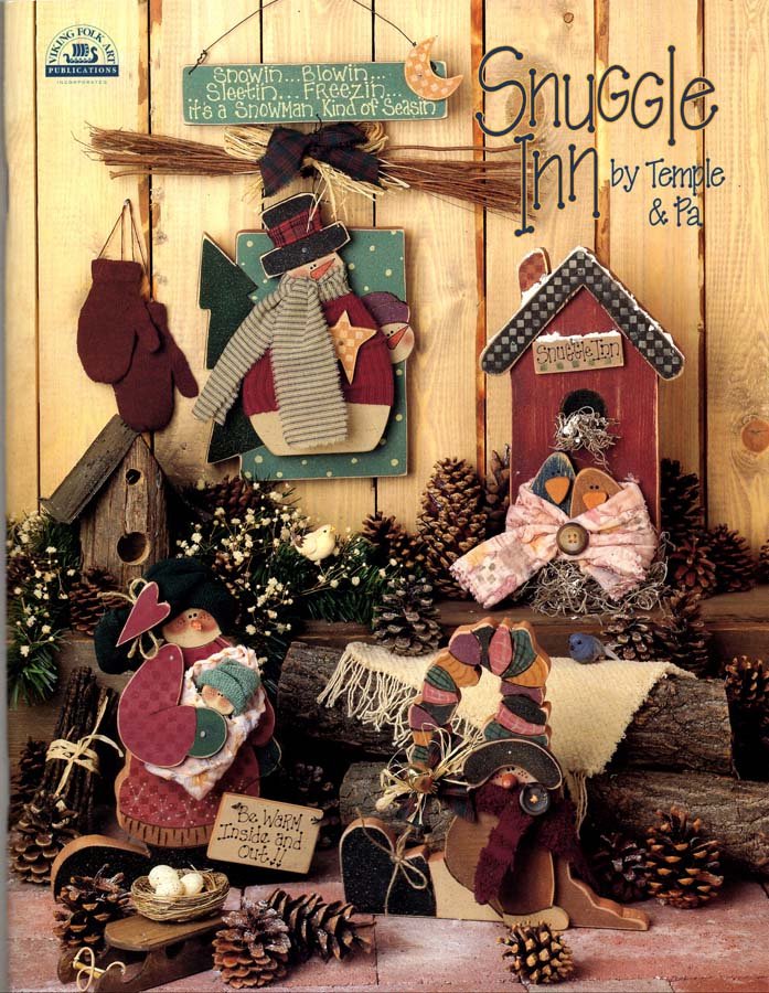 Viking Folk Art Snuggle Inn Booklet 1998 - 17 Designs to Make from Wood ...