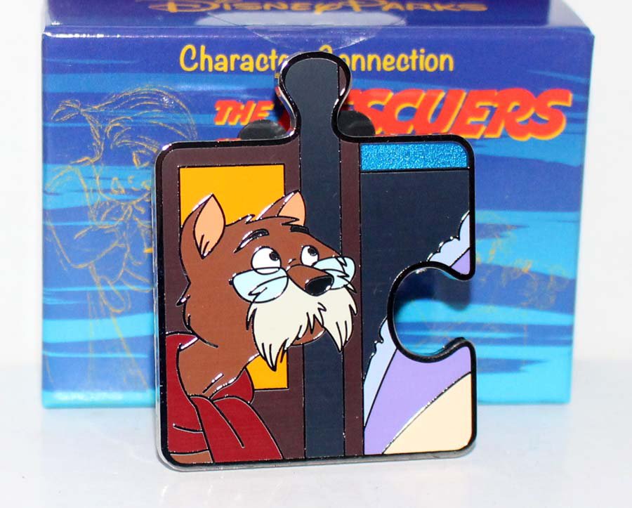 Disney The Rescuers Character Connection Mystery Pin Rufus Limited ...
