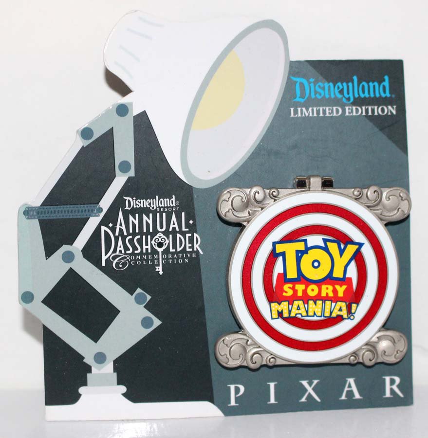Disneyland Resort Pixar Collection Toy Story Midway Mania! Hinged Pin ...