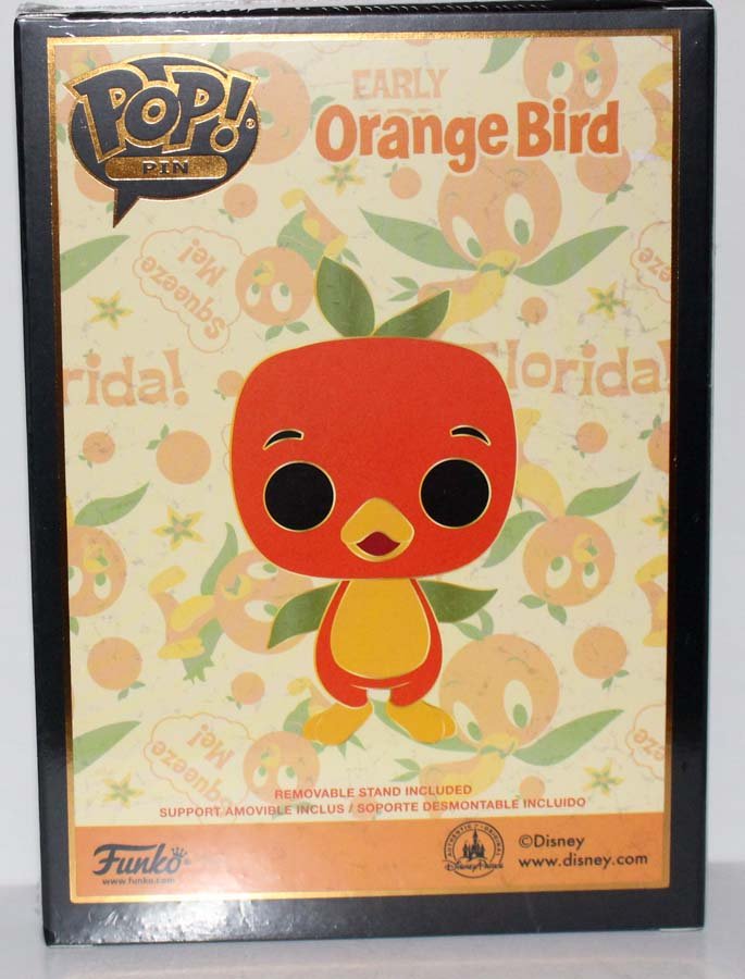 Funko Pop! Disney Orange Bird Jumbo Pin with Stand Special Edition