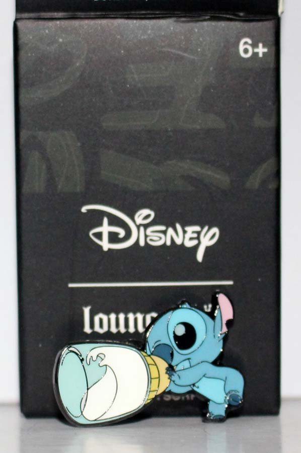 Loungefly Disney Stitch Baby Pin Drinking Milk