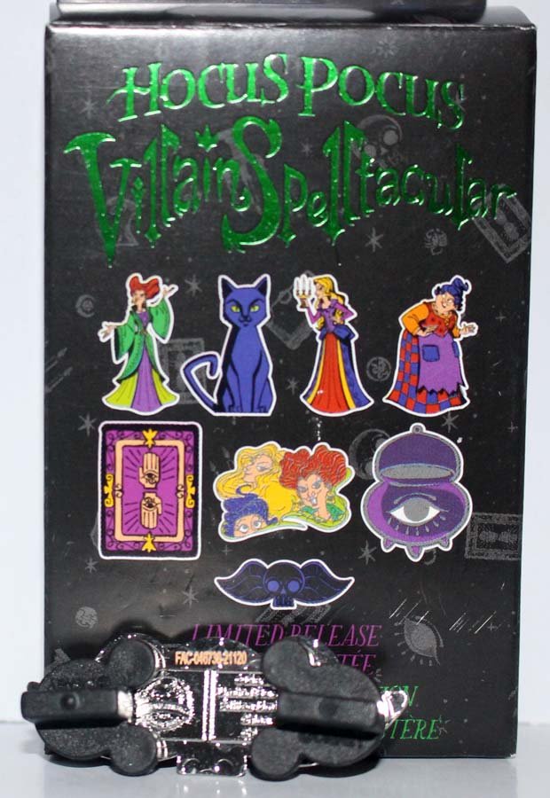 Disney Hocus Pocus Villains Spelltacular Mystery Pin Winged Skull ...