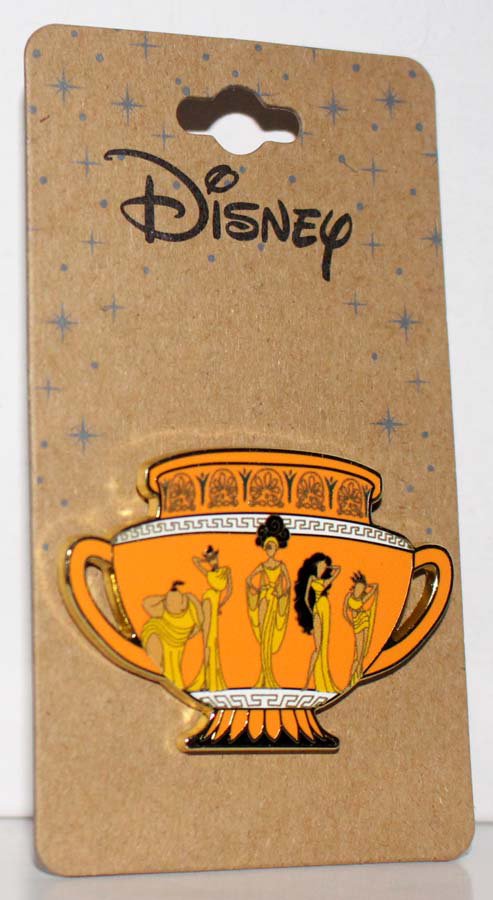 Disney Hercules Muse Vase Pin