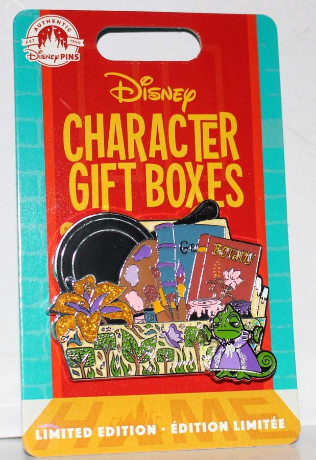 Disneyland Resort Character Gift Boxes 2-Pin Set Tangled LImited ...