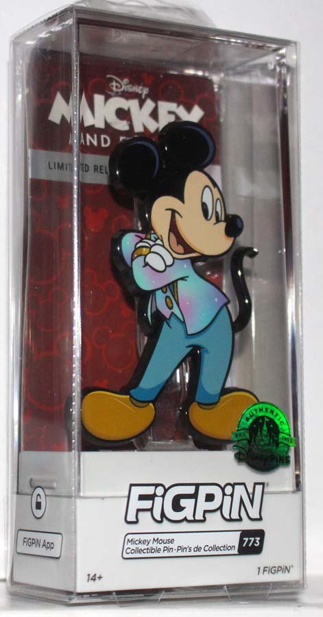 Disney Parks Exclusive Figpin Mickey Mouse Limited Release